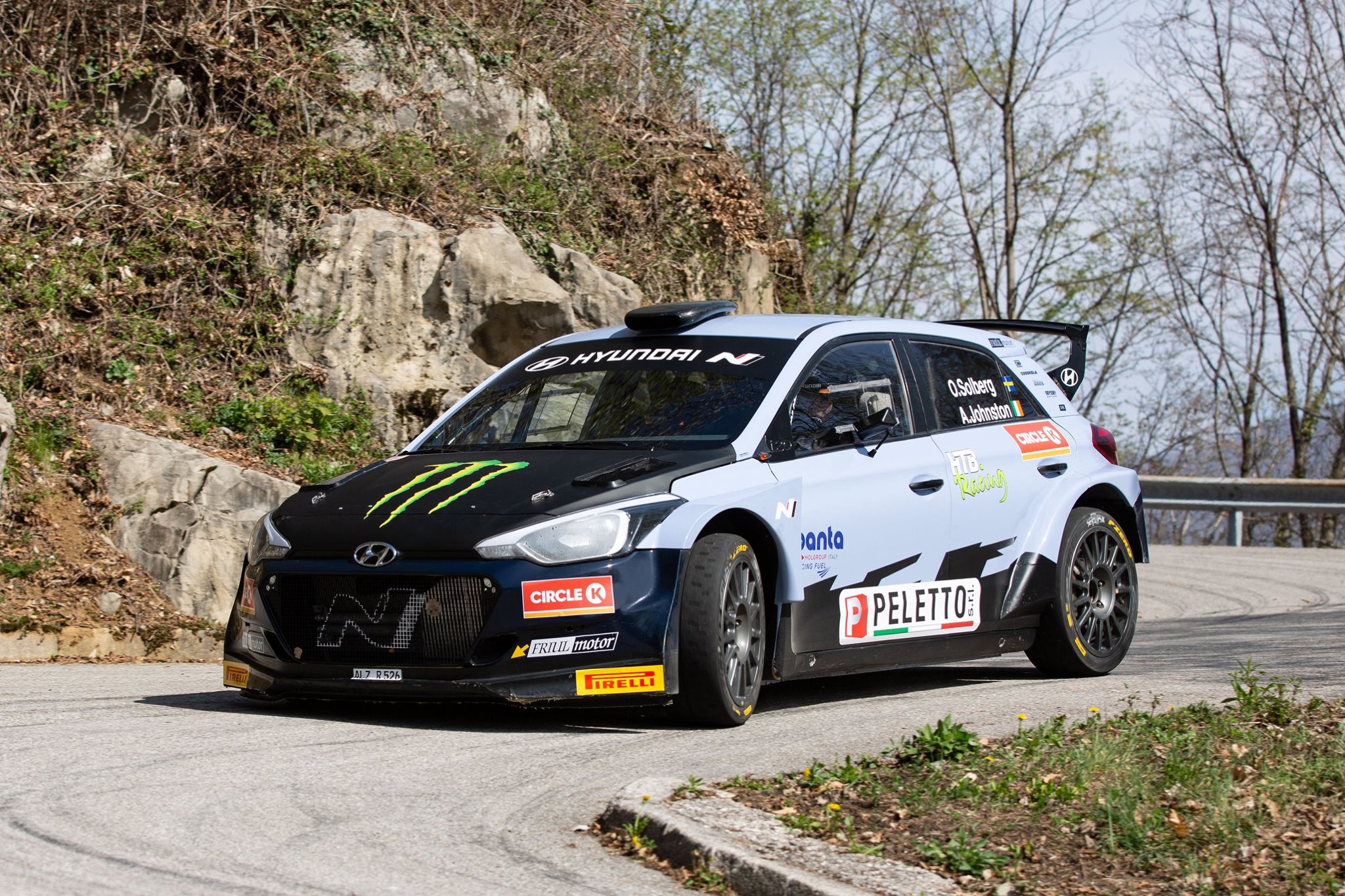 Oliver Solberg i WRC2 i Sanremorallyt | Motorsportmagasinet