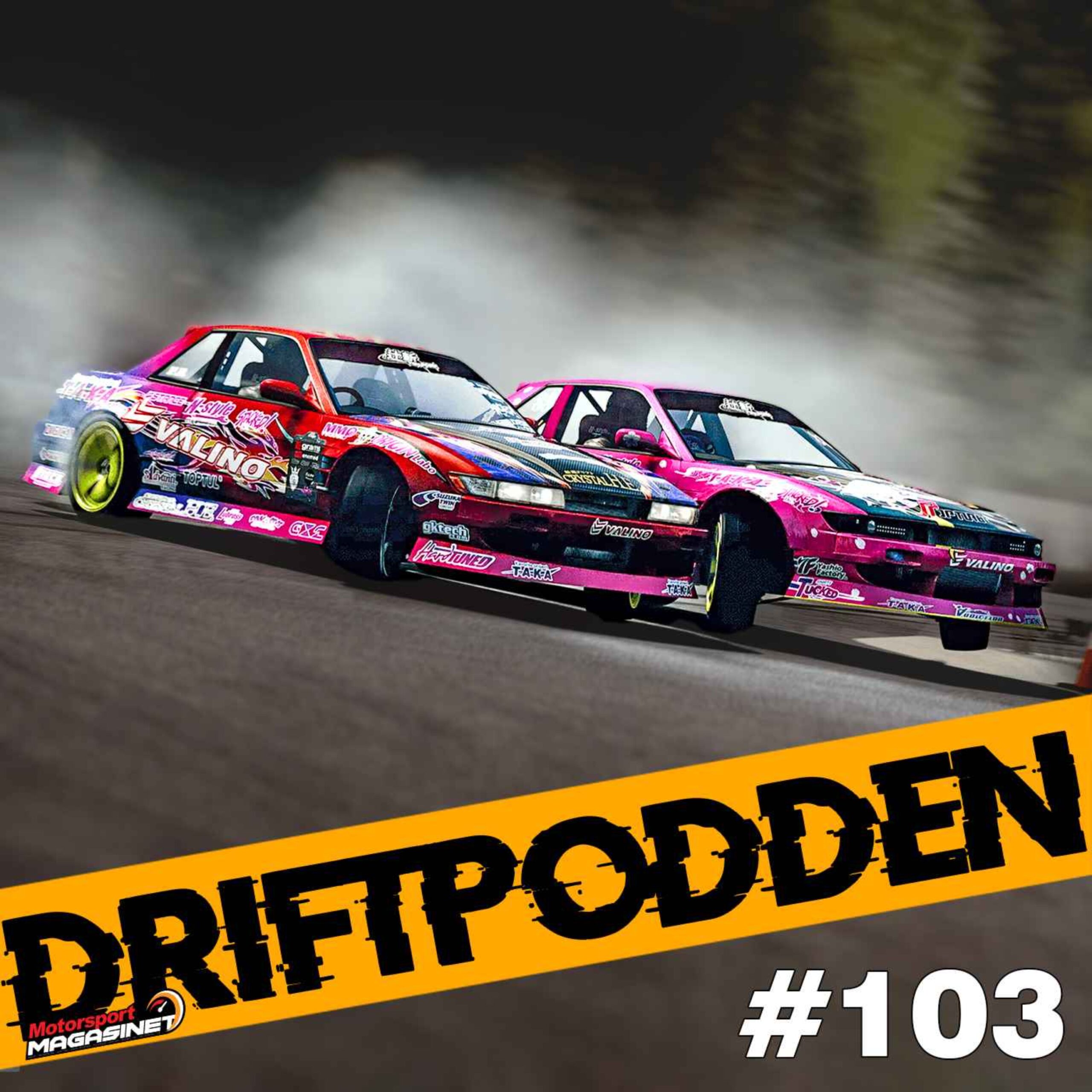 103. Digital drifting med Olof Eriksson | Motorsportmagasinet