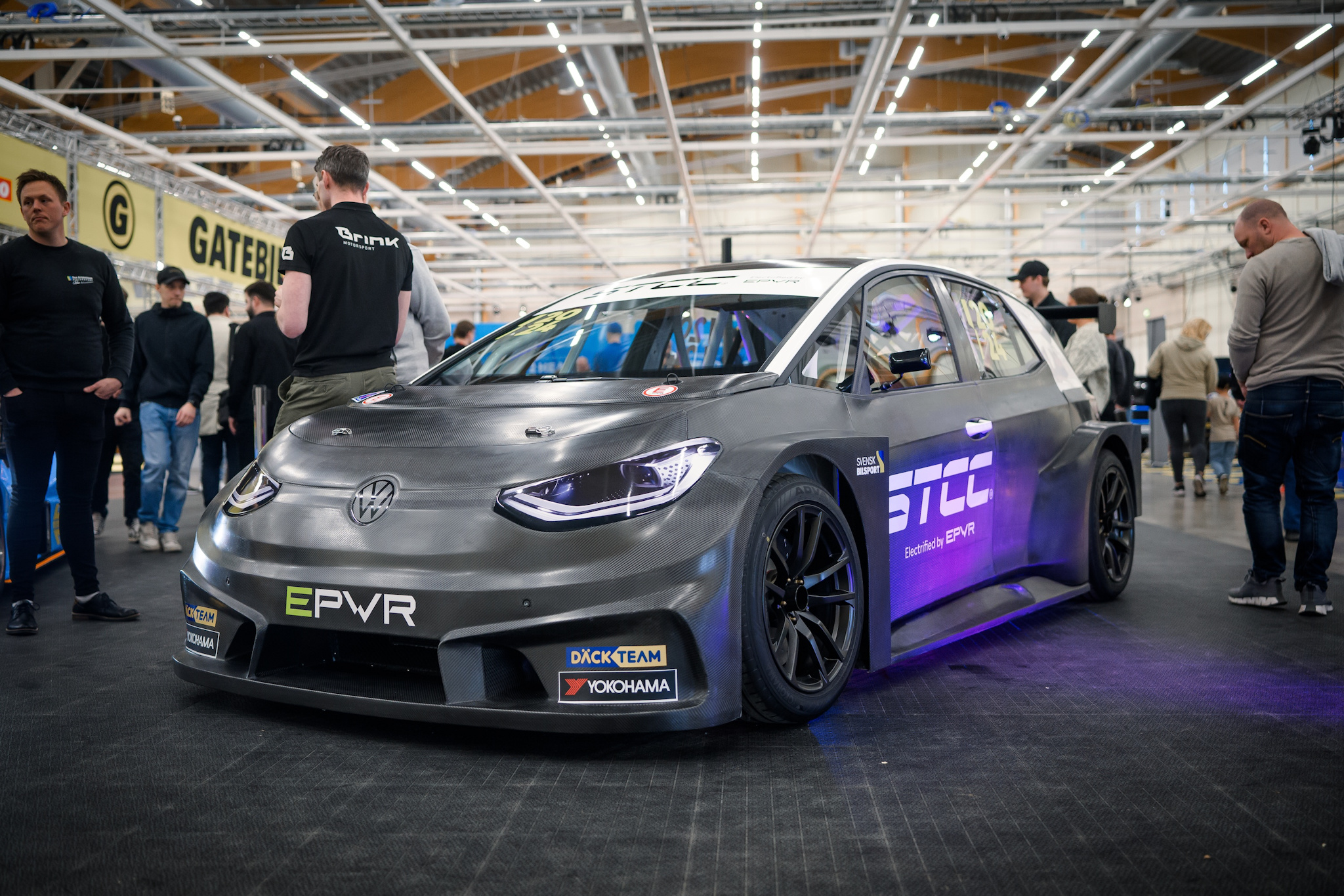Volkswagen ID.3 för STCC presenterad på Bilsport Custom Motor Show ...